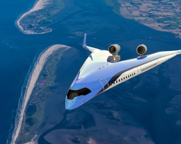 V-Shaped Airplane Will Be More Fuel Efficient | .TR