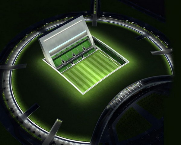 THE FIRST EVER UNDERGROUND FOOTBALL STADIUM | .TR