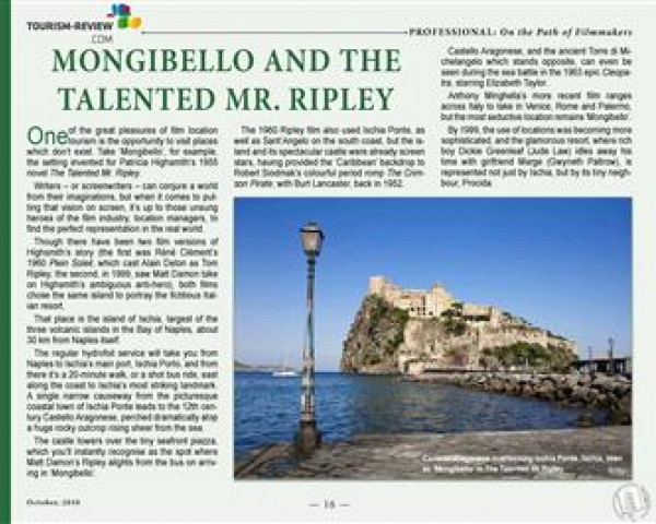 Italian Mongibello Tours & The Talented Mr. Ripley | .TR