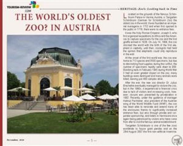 World’s Oldest Zoo Is in Austria | .TR