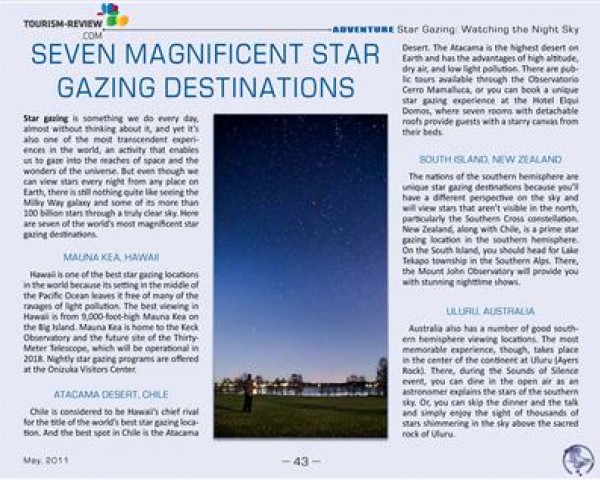 The Best Star Gazing Destinations around the World | .TR