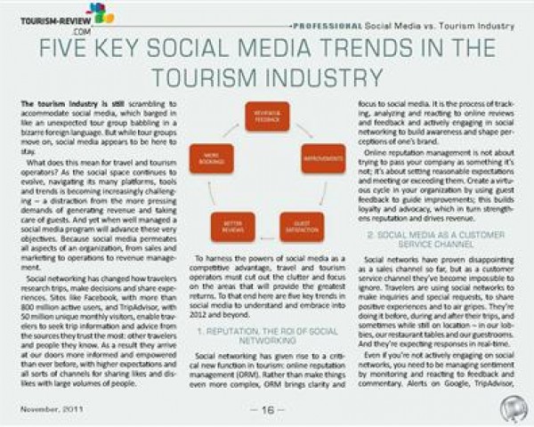 Top 5 Social Media Trends in Tourism | .TR