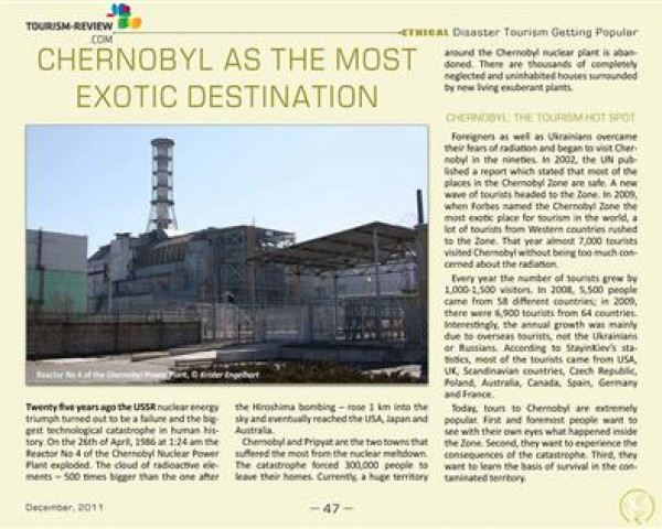 Chernobyl Became an Exotic Destination | .TR