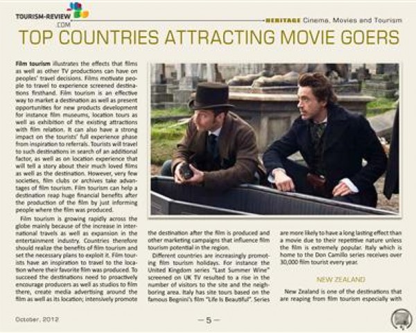Best Countries for Movie Goers | .TR